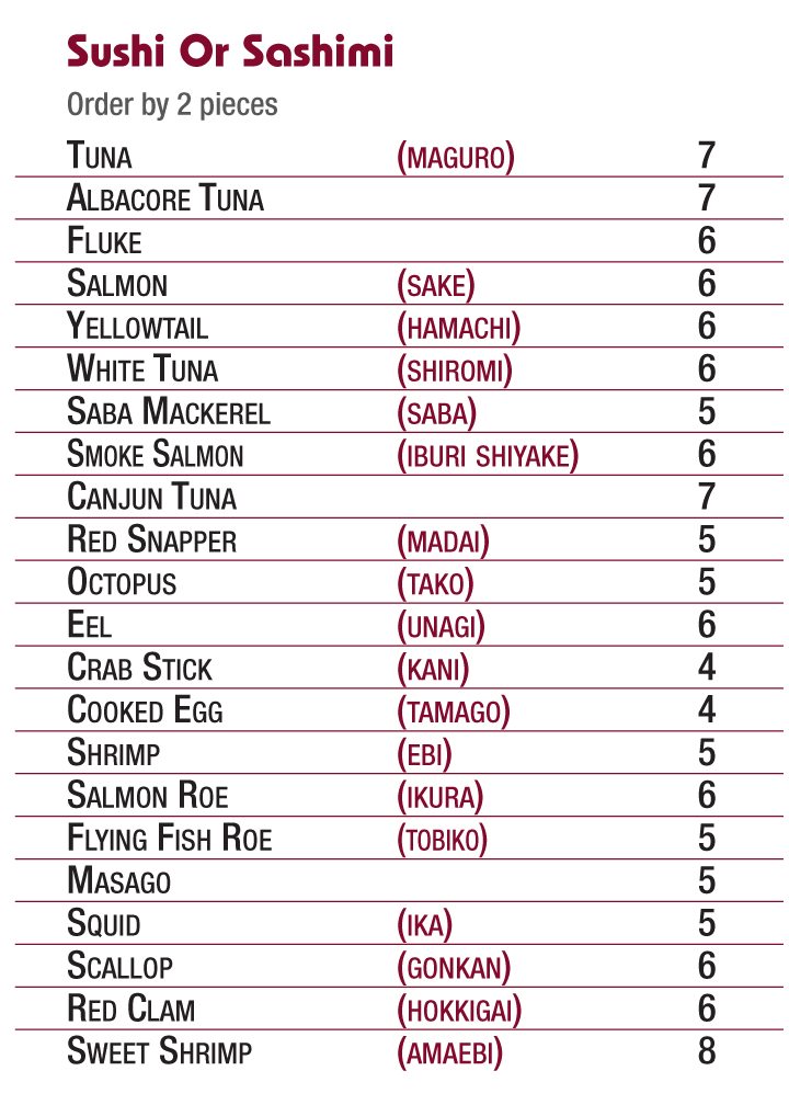 FUJI | Japanese Restaurant | 3098 North Eastman Road, Suite 106, Long ...